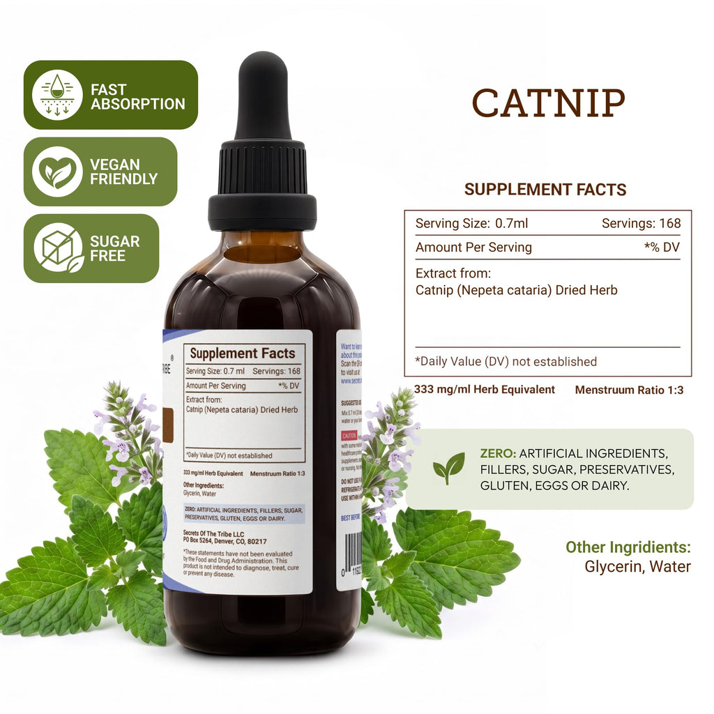 4 fl oz herbal supplement bottle