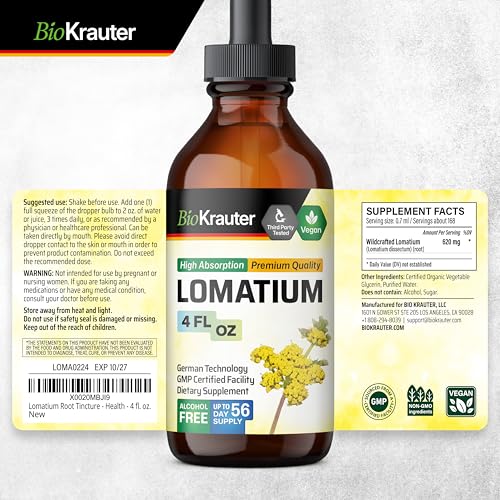 4 Fl. Oz Lomatium for vitality