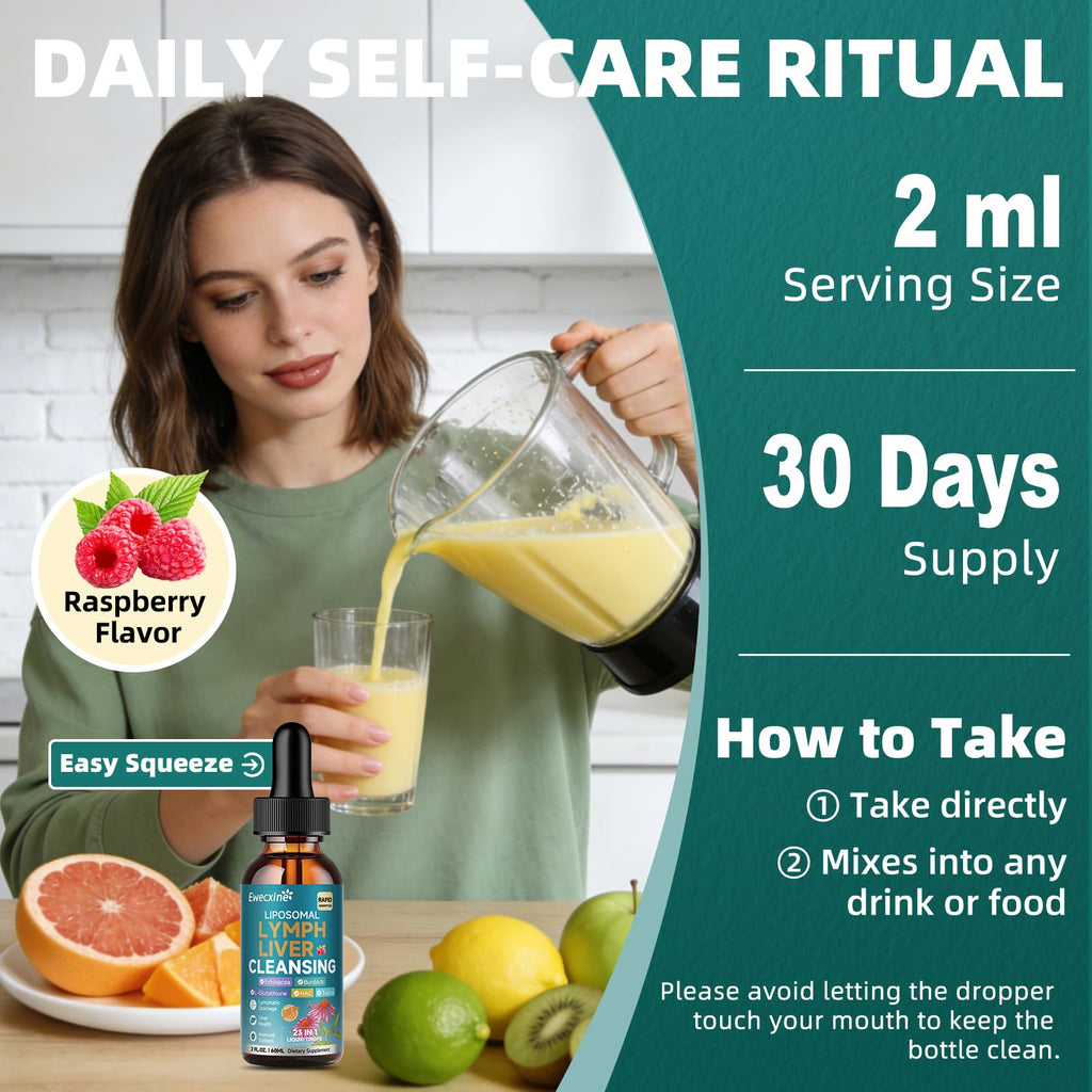 4 fl oz lymphatic support drops