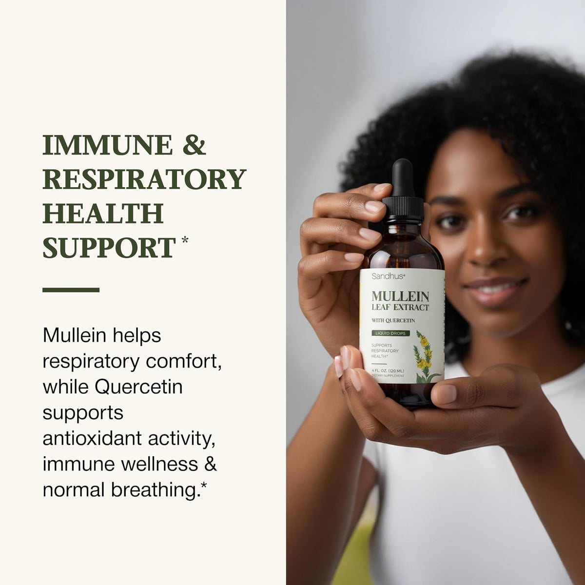 4 fl oz Mullein extract for wellness