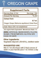 4 FL OZ Oregon grape liquid extract
