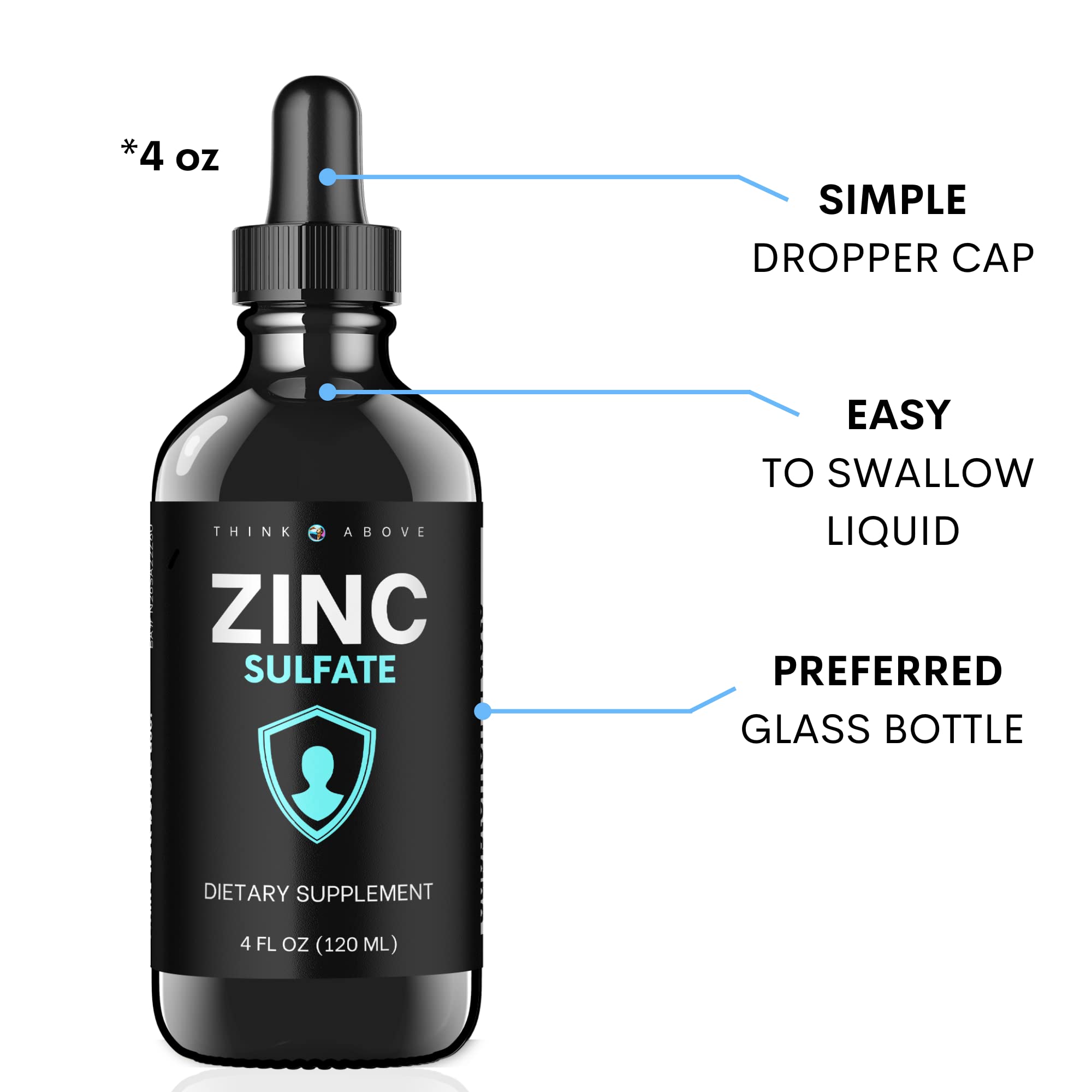 4 fl oz zinc mineral liquid