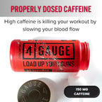 4 Gauge pre-workout for intense training