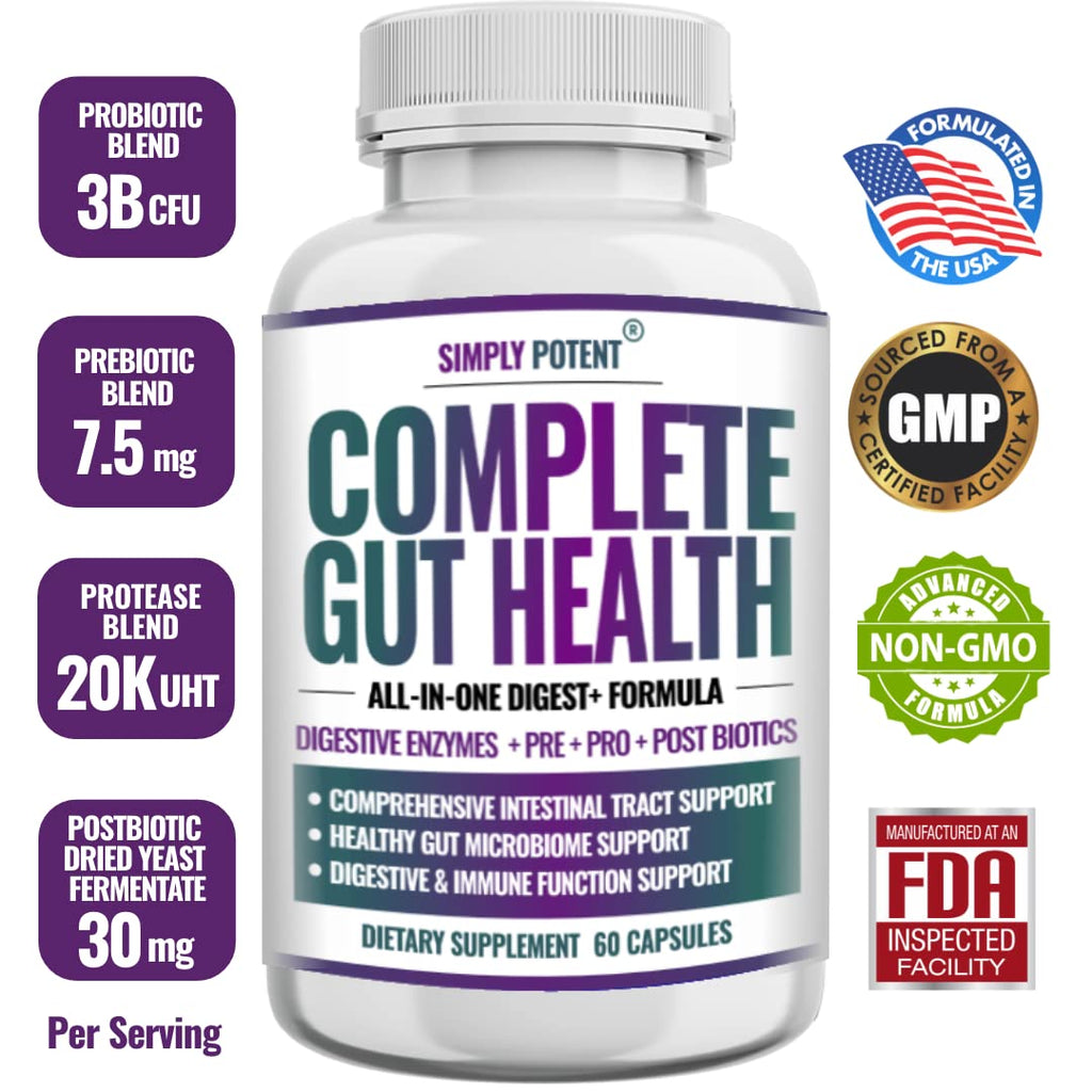 4-in-1 digestive support formula
