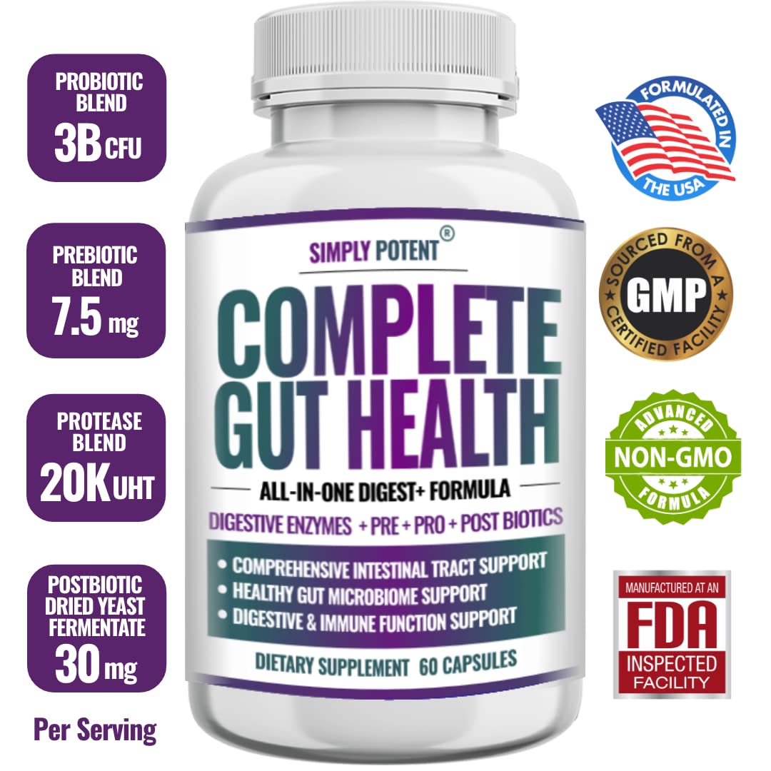 4-in-1 digestive support formula