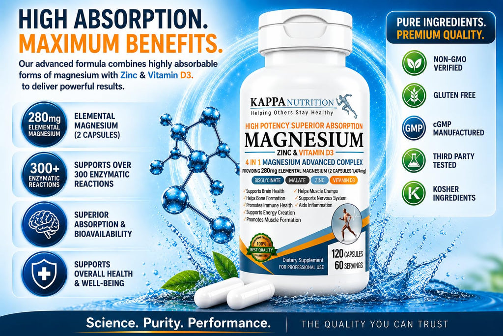 4-in-1 magnesium for better sleep