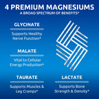 4-in-1 magnesium formula for muscle support