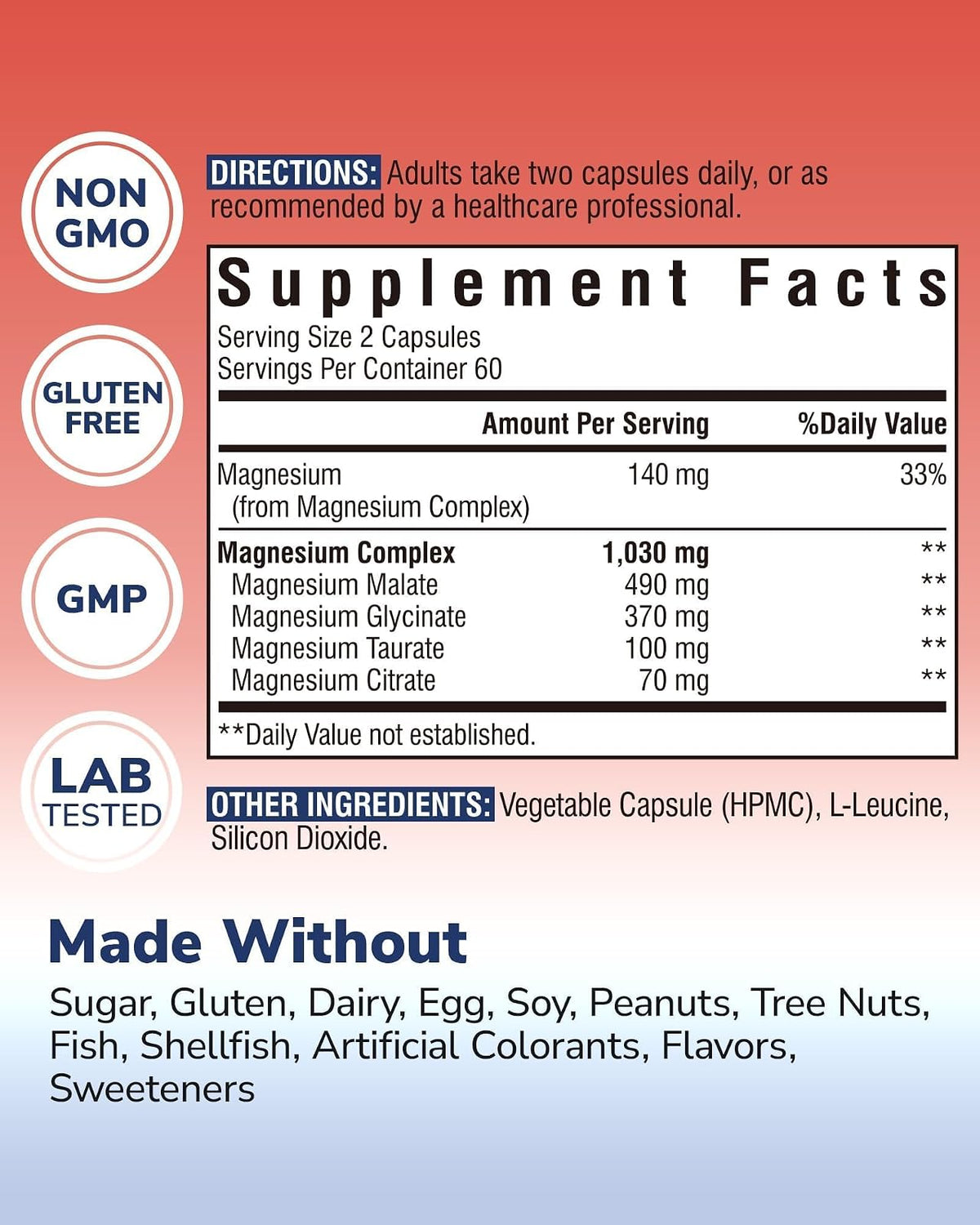 4 in 1 magnesium supplement benefits