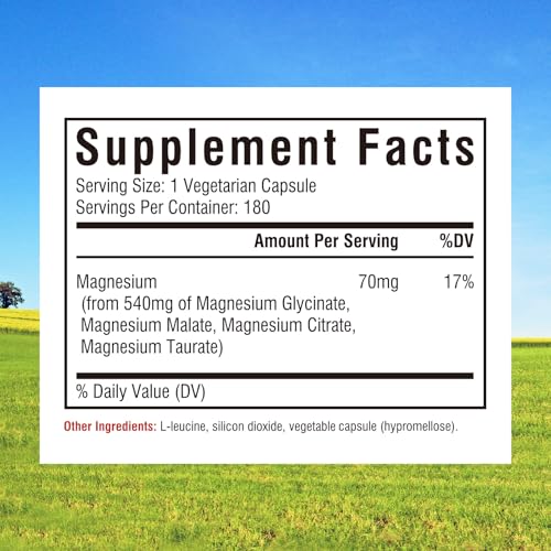 4 in 1 magnesium supplement for relaxation