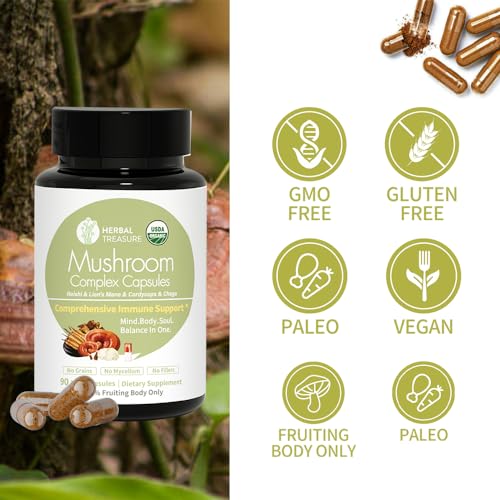 4-in-1 mushroom blend benefits