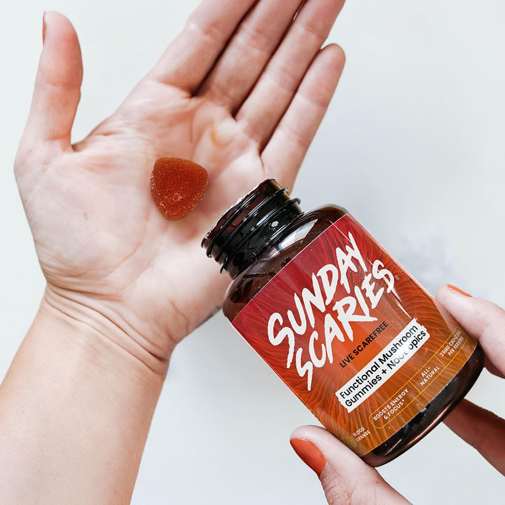 4-in-1 mushroom blend for stress relief