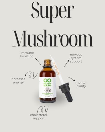 4-in-1 mushroom formula for vitality