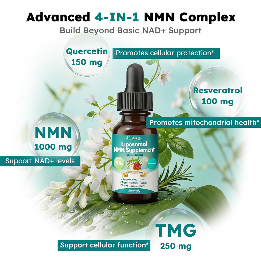 4-in-1 NMN drops for energy