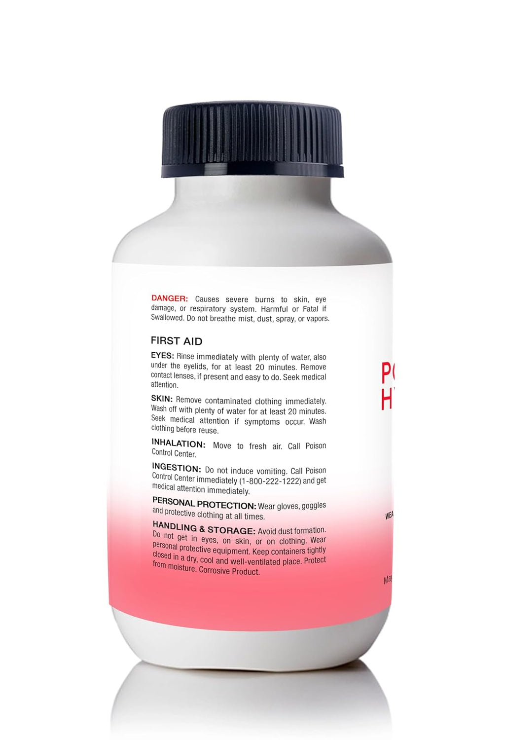 4 lbs potassium hydroxide for cleaning