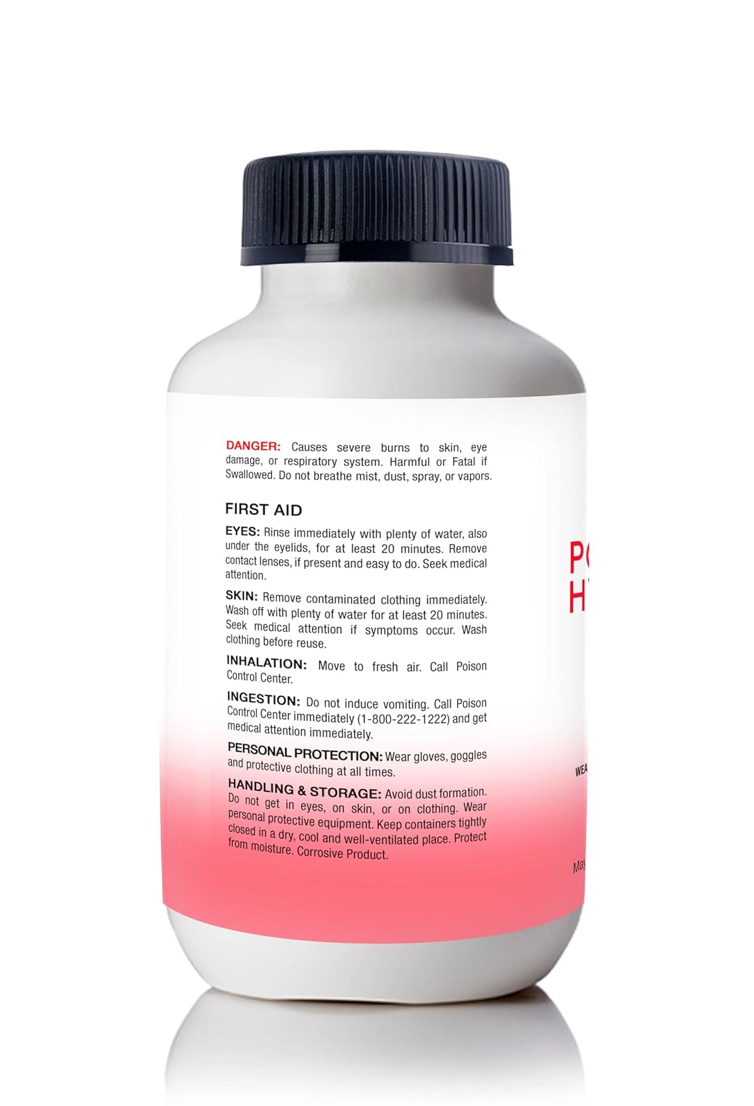4 lbs potassium hydroxide for cleaning