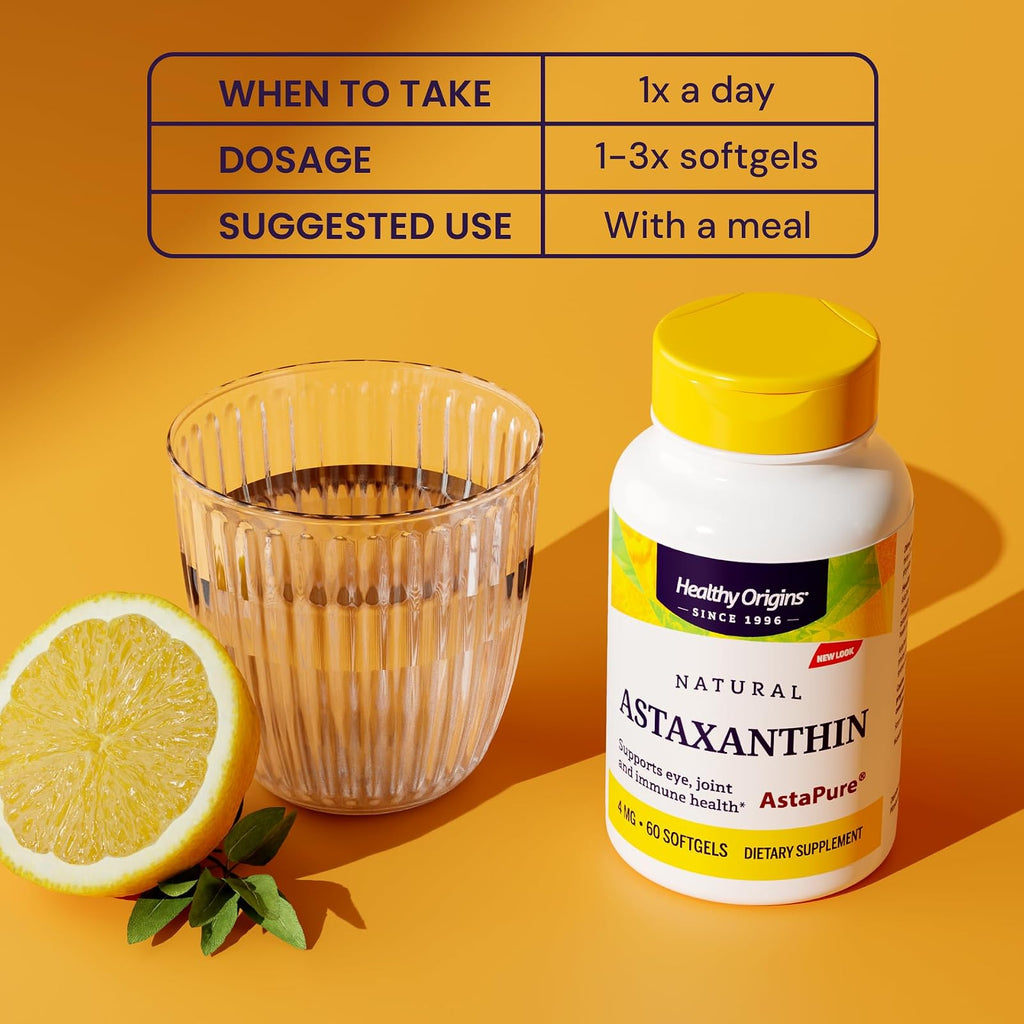4 mg Astaxanthin for daily wellness