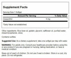 4 mg Zeaxanthin supplement for vision support