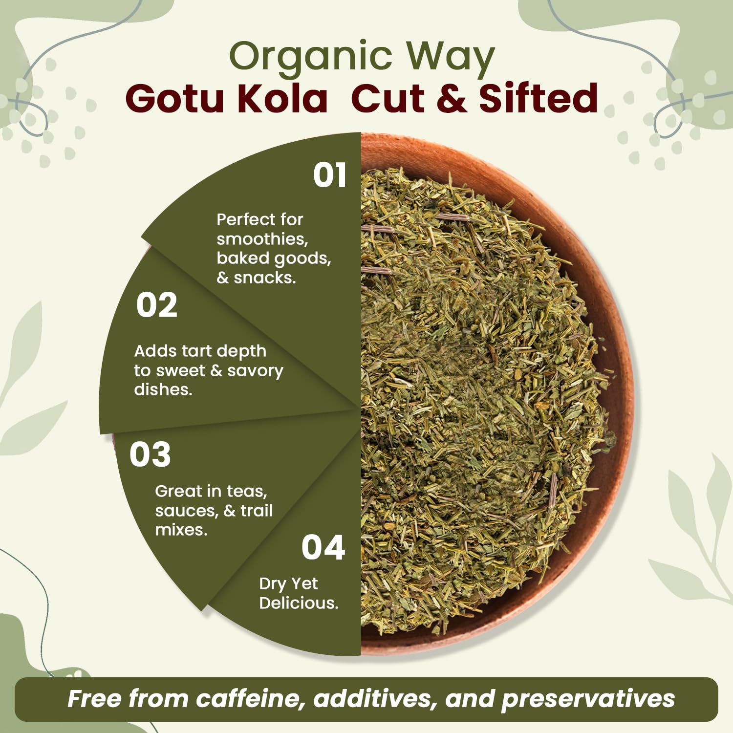 4 ounce Gotu Kola tea blend