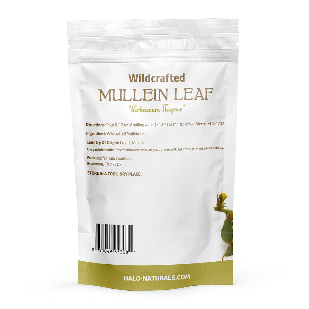 4 ounces of premium mullein leaf