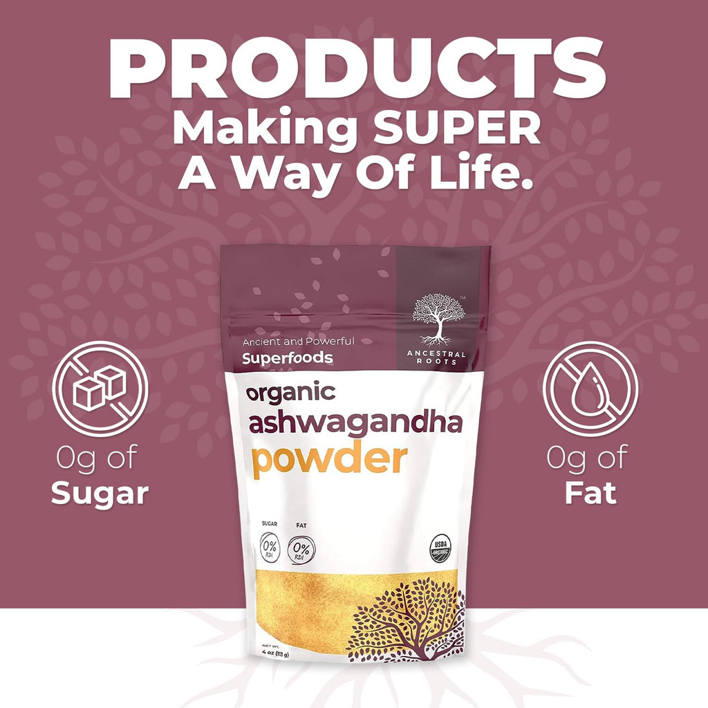 4 ounces of pure Ashwagandha supplement