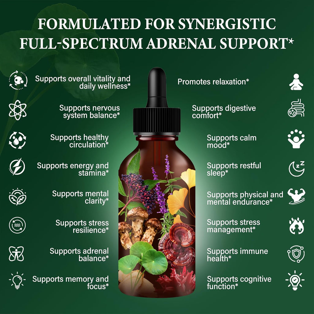 4 oz adrenal supplement benefits