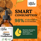4 oz chaga supplement for vitality