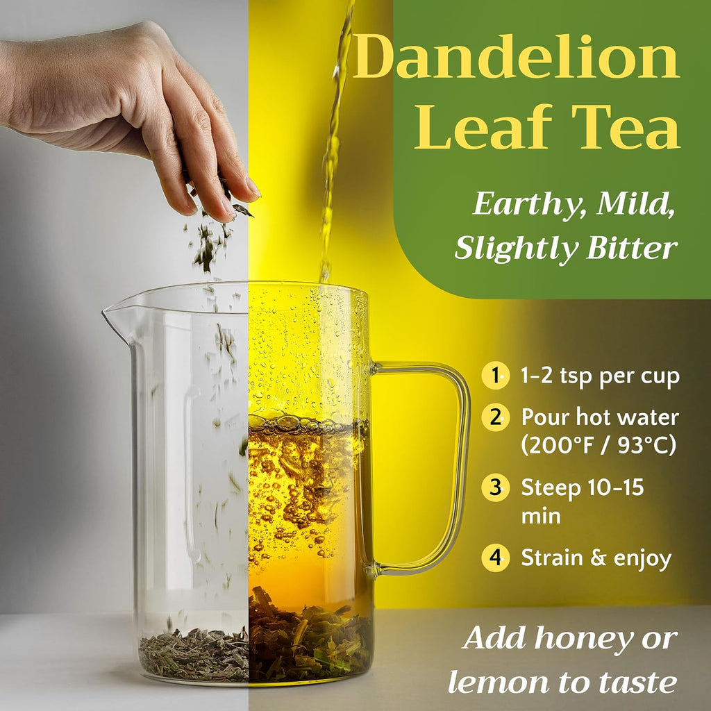 4 oz dandelion tea for wellness