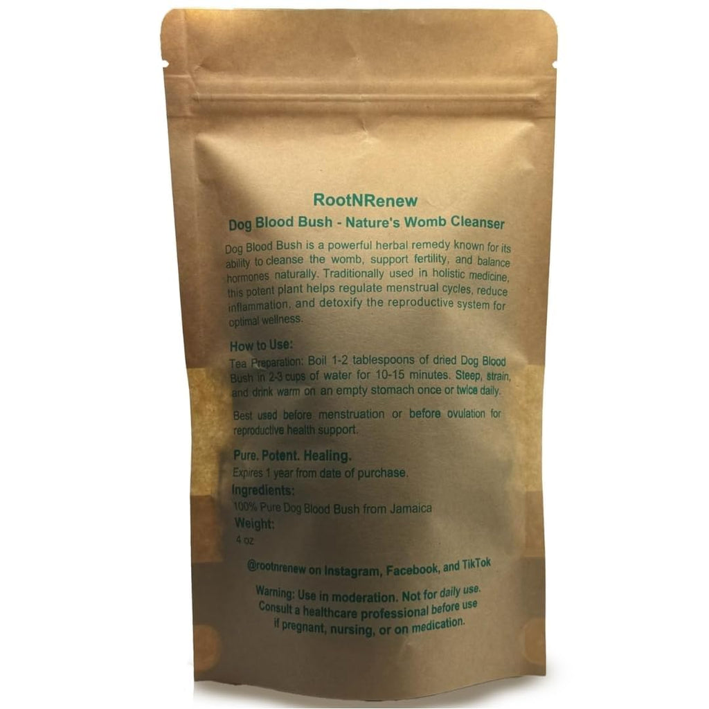 4 oz dried leaves for brewing