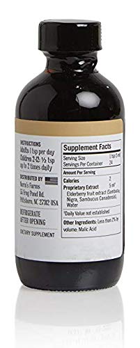 4 oz elderberry extract with dropper