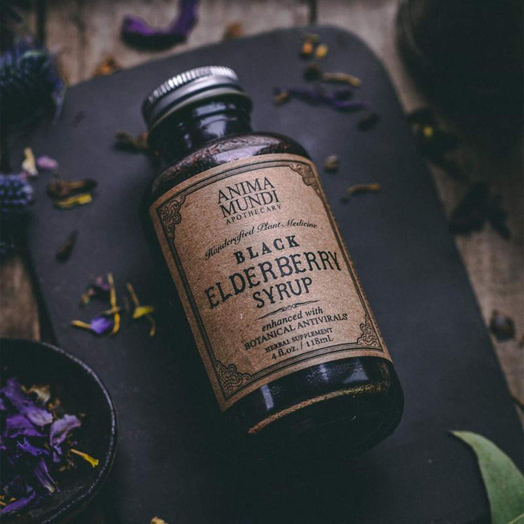 4 oz elderberry syrup for cold relief