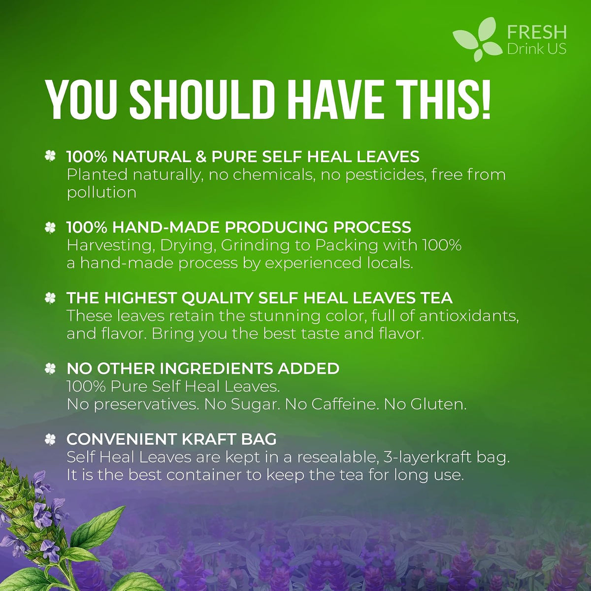 4 oz FreshDrinkUS herbal infusion