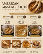 4 oz ginseng root for stress relief