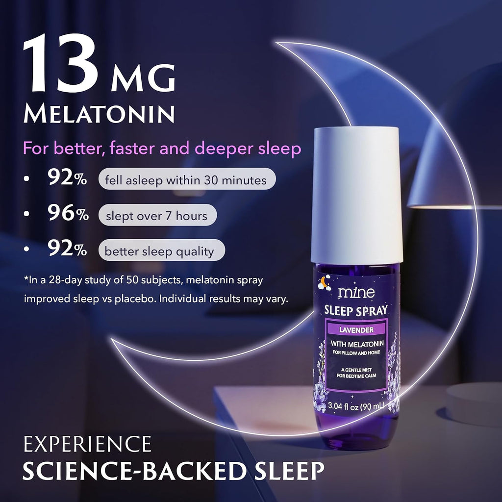 4 oz lavender melatonin sleep spray