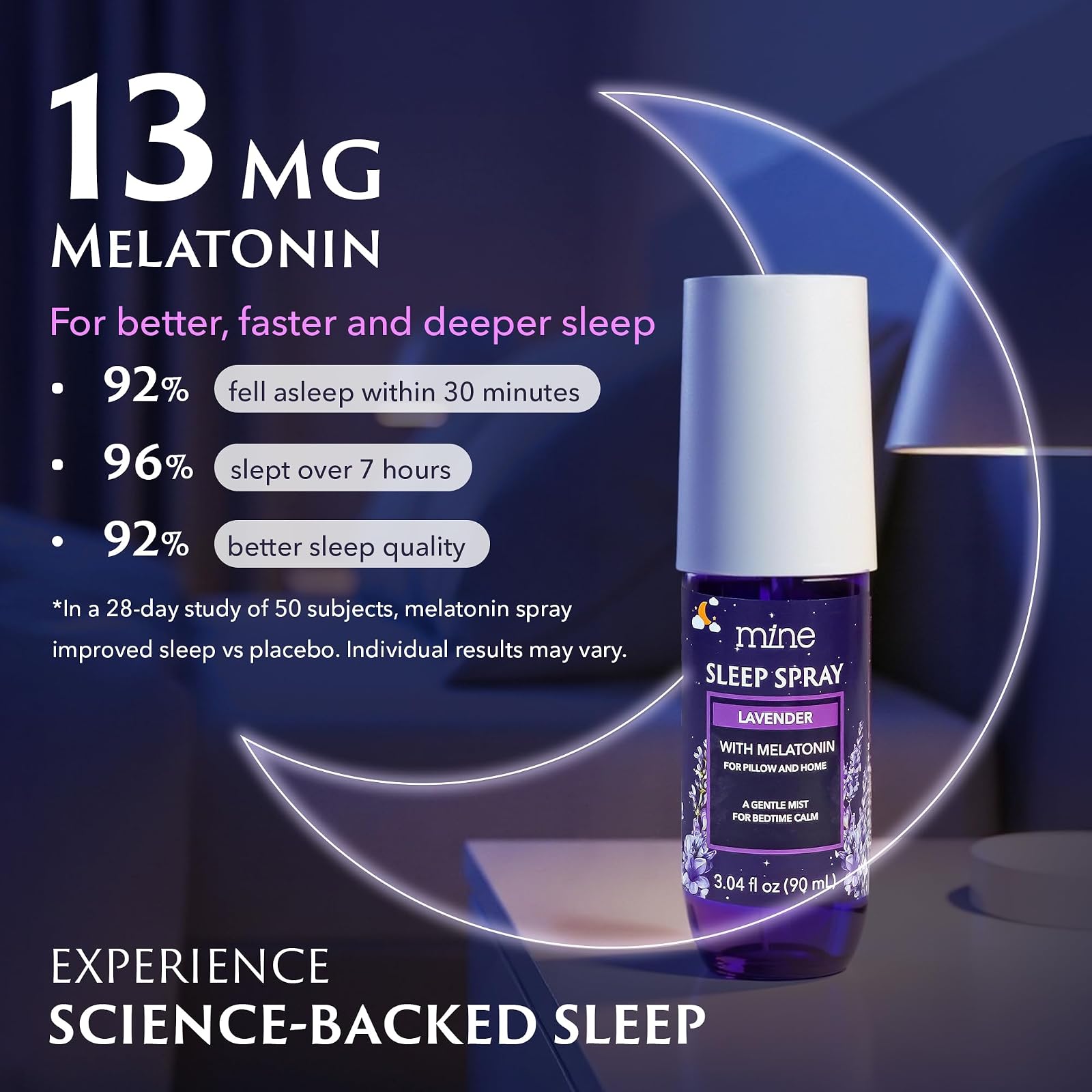 4 oz lavender melatonin sleep spray