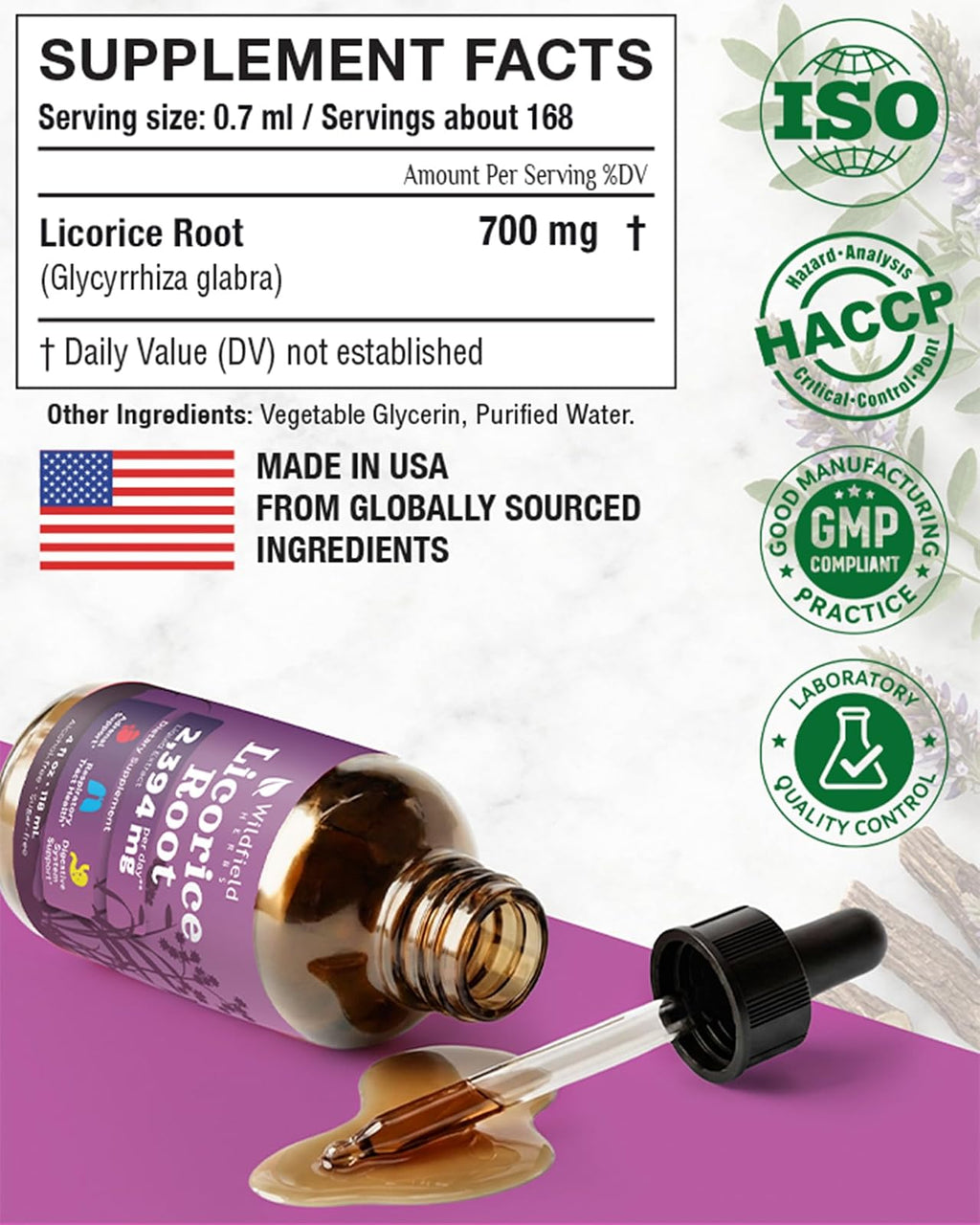 4 oz licorice root extract supply