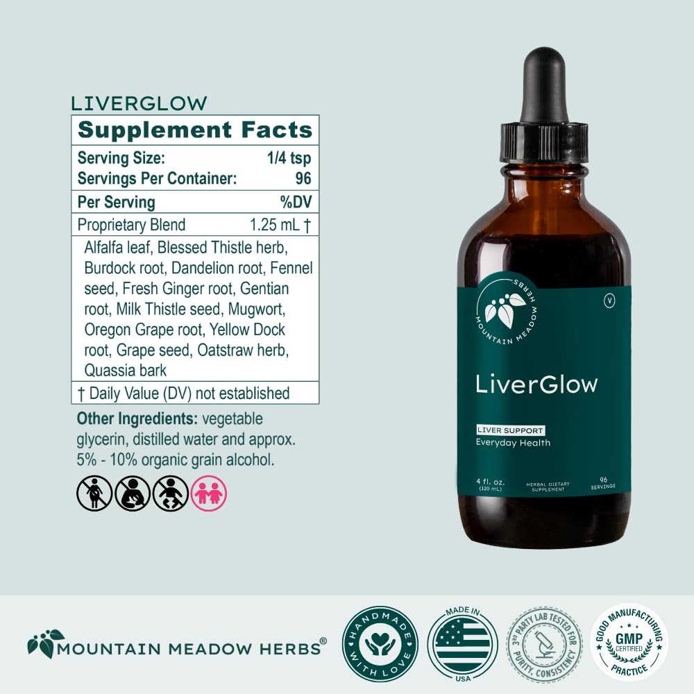 4 oz liver glow supplement