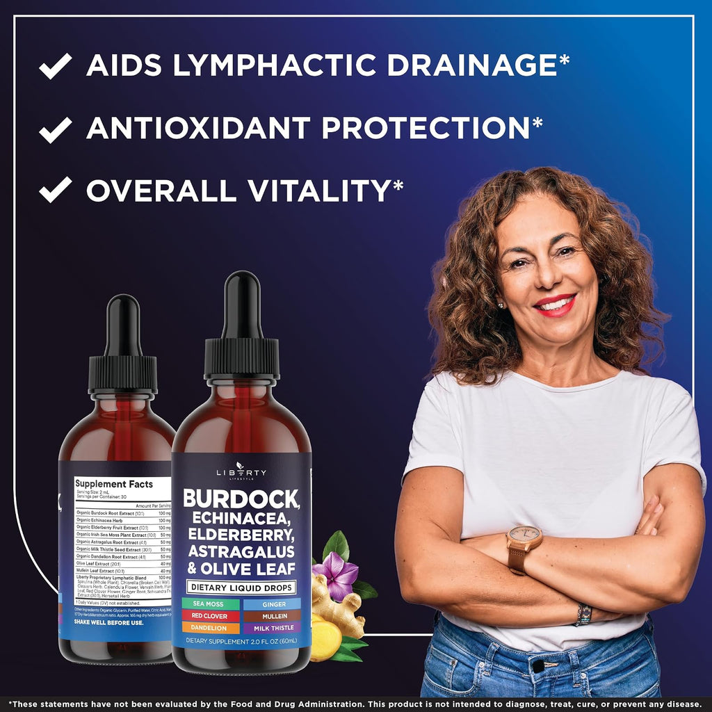 4 oz lymphatic support drops