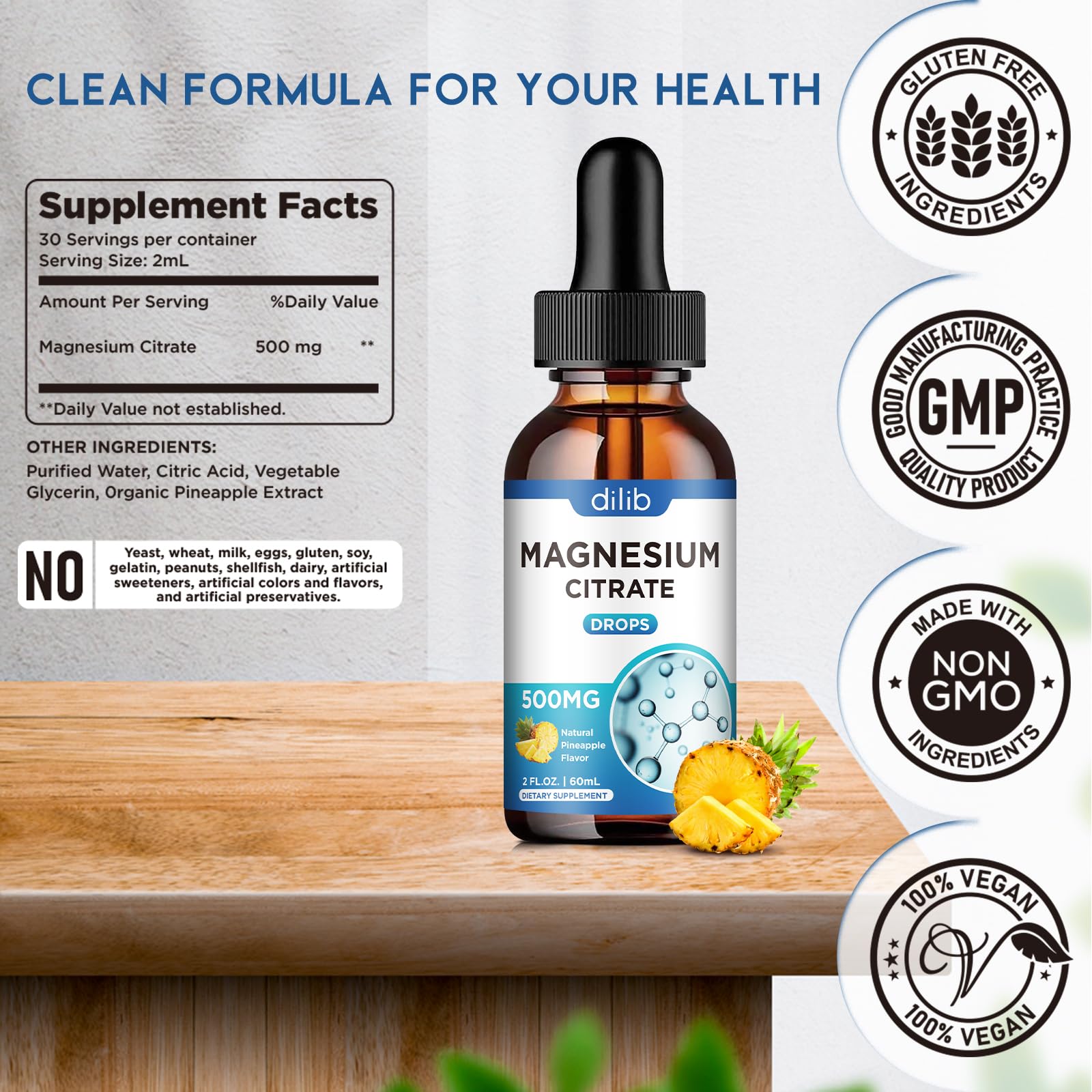 4 oz magnesium citrate drops