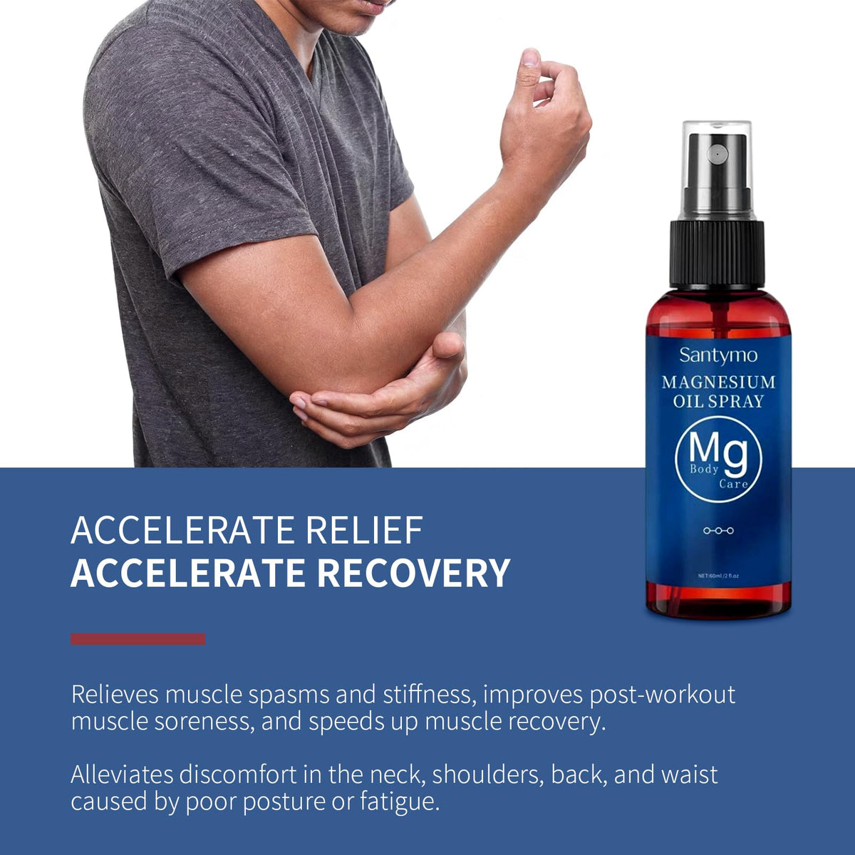 4 oz magnesium spray for stress relief