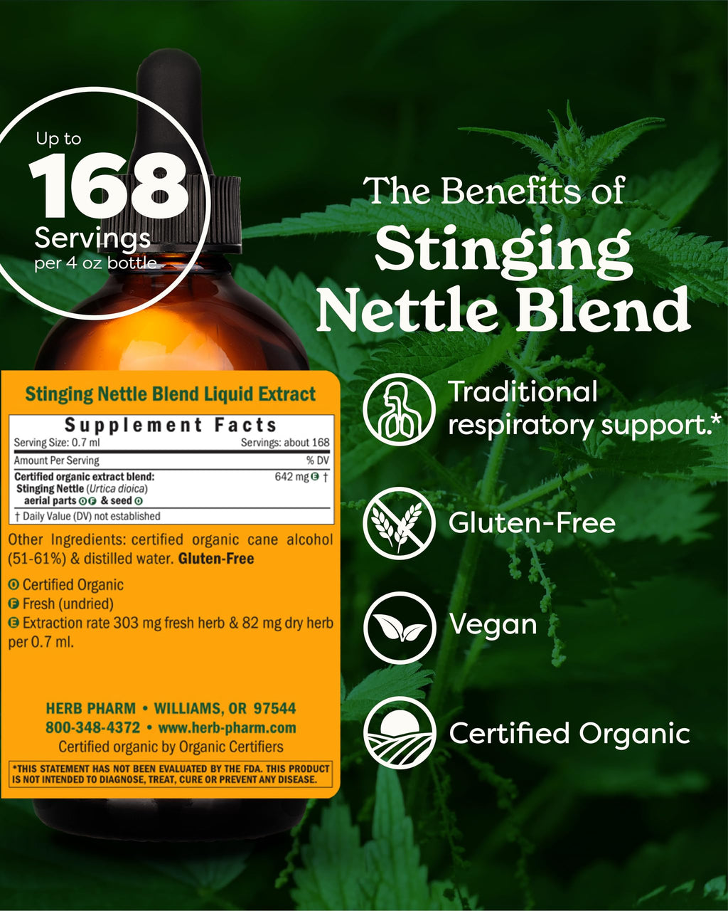 4 oz nettle extract for vitality