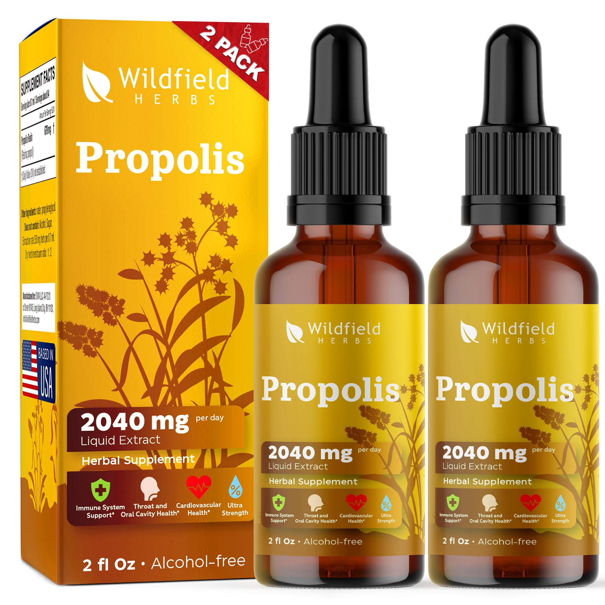4 oz propolis extract drops