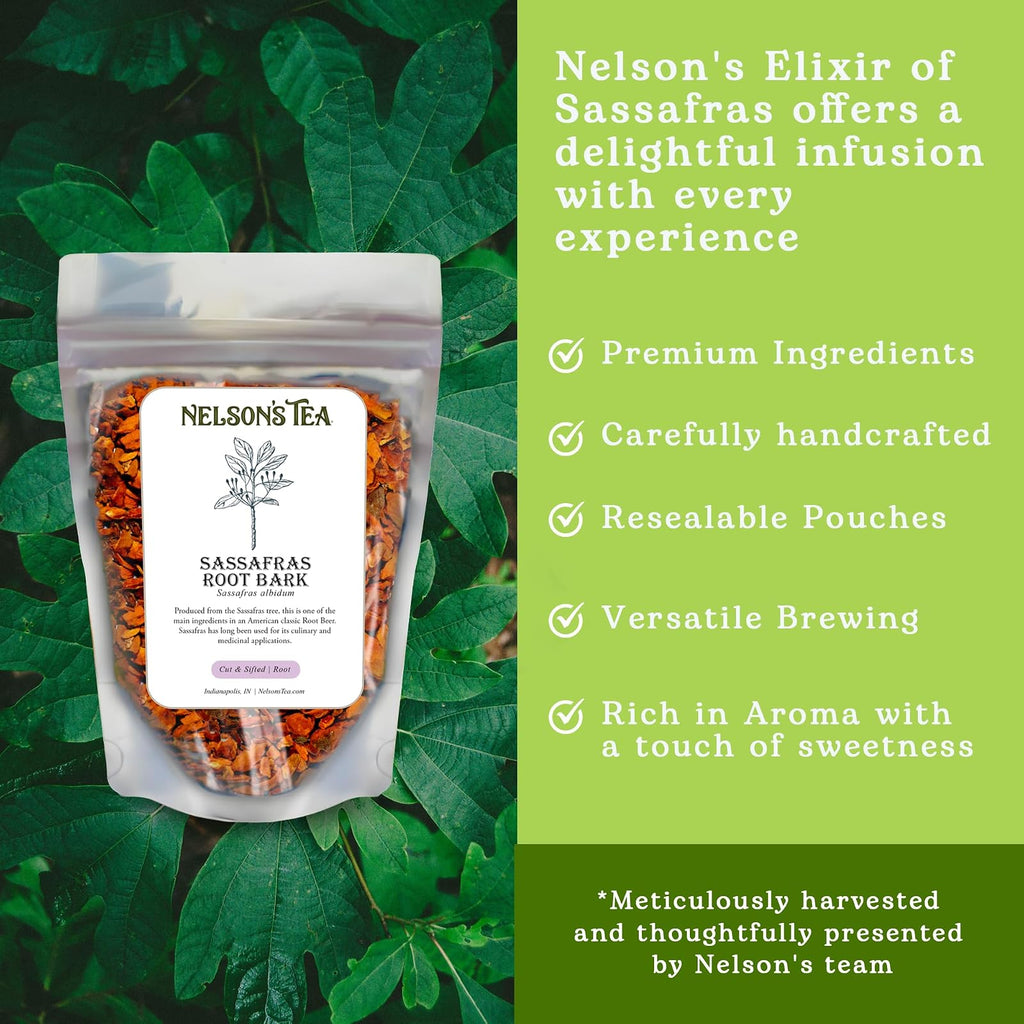 4 oz sassafras root for wellness