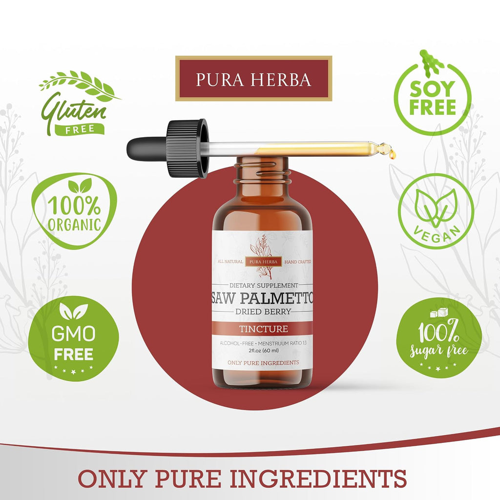 4 oz saw palmetto tincture for vitality