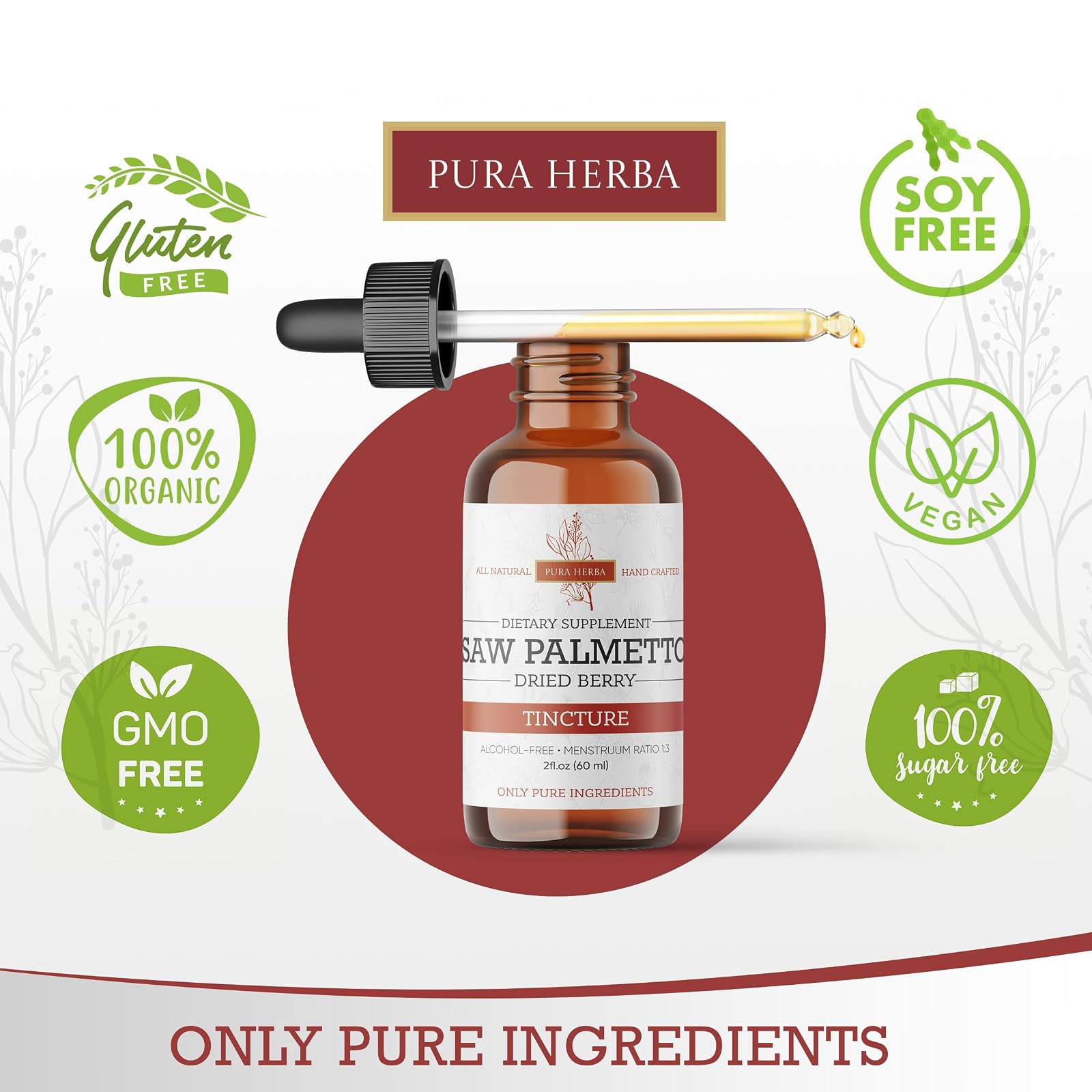 4 oz saw palmetto tincture for vitality