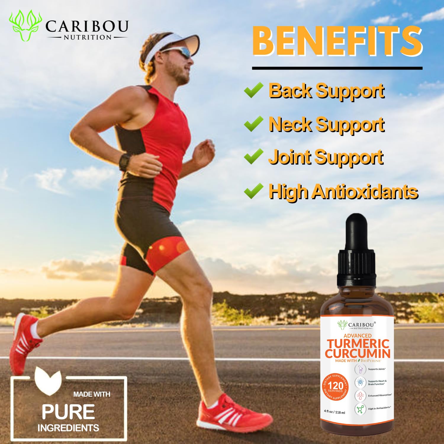 4 oz turmeric curcumin supplement