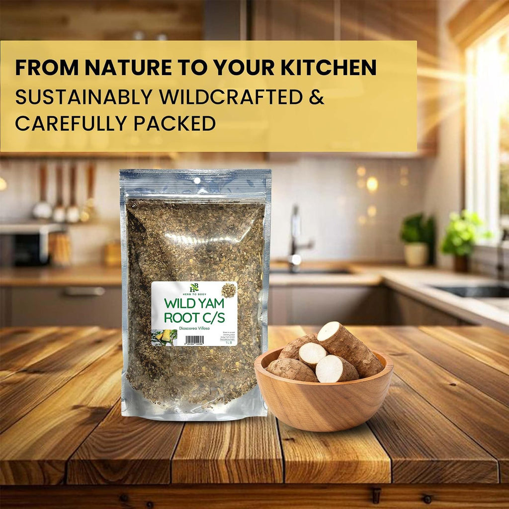 4 oz wild yam root package