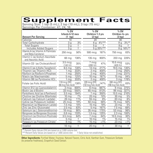 4 pack children's vitamins for family savings