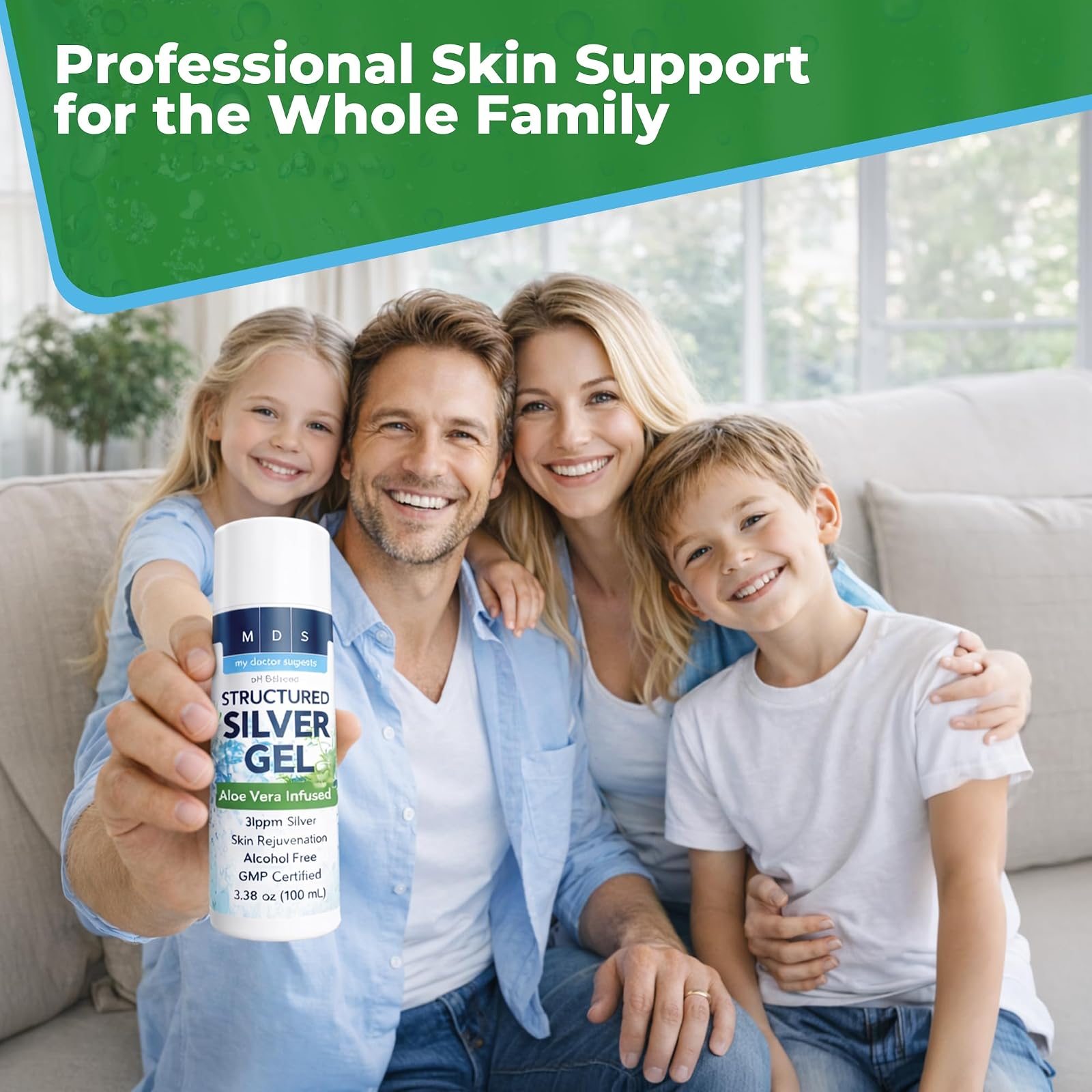 4 pack colloidal silver gel