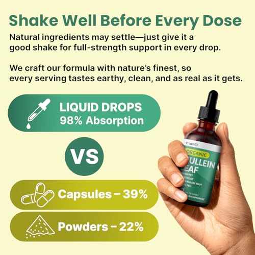 4-pack mullein drops for family health