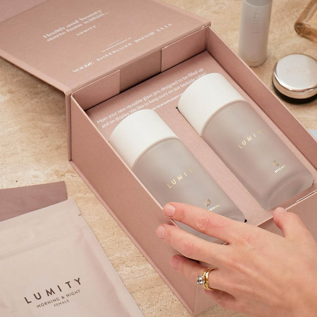 4-week supply of Lumity supplements